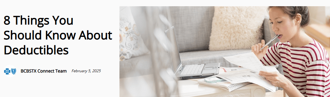 8 Things you should know about deductibles - Benefits