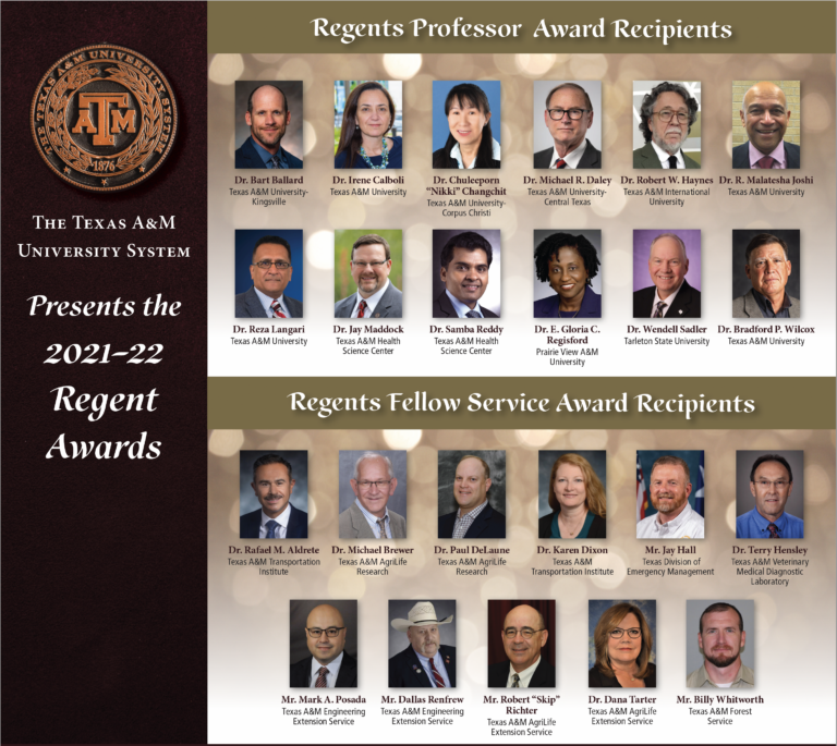 Regents Awards - Office of The Board of Regents