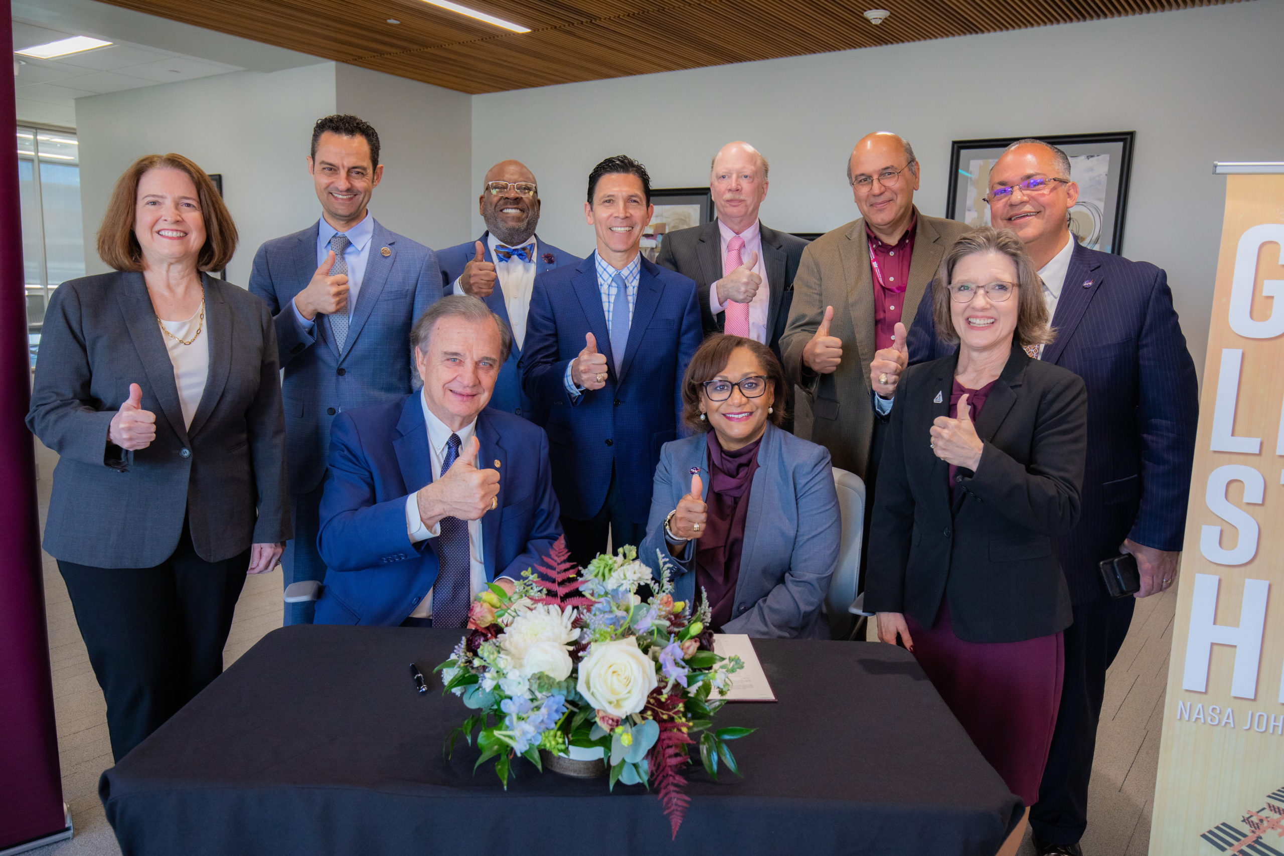 NASA Signing Group - THE TEXAS A&M UNIVERSITY SYSTEM